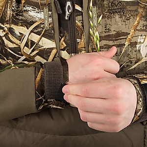 Drake Waterfowl LST Guardian Flex™ Double Down Eqwader™ Full Zip with Hood Mossy Oak Shadow Grass Habitat Xlarge