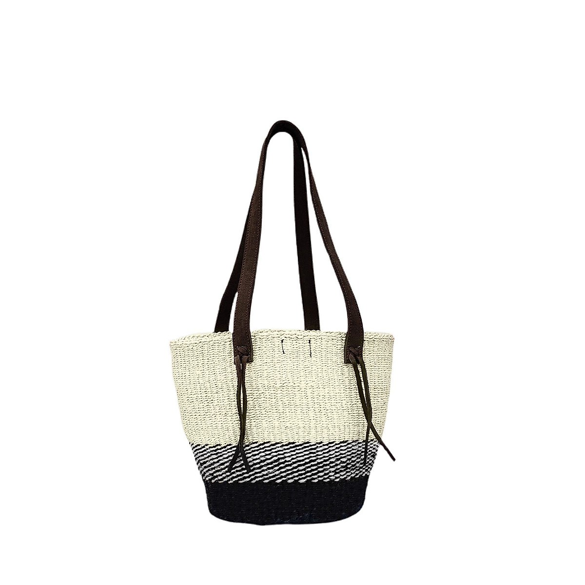Airi Women's Miru Handwoven Natural Sisal Shoulder Bag Handmade In Kenya