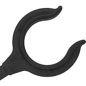 Alomejor 2 Pcs Boat Oar Lock Marine Rowlock Horn Side Mount for Oars Rod and Fishing Rod Support Bracket for Sea Fishing Boating