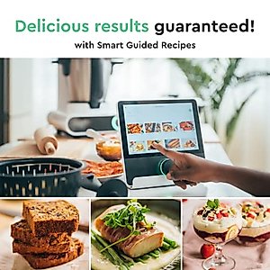 Multo By CookingPal, Smart Compact Countertop Multi-Functional Food Processor With Guided Recipes | WiFi Built-In | Chop, Knead, Steam And Cook All-In-One Cooker. (Renewed)