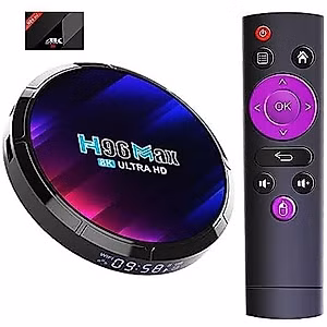 Android 13.0 H96 Max TV Box 4GB RAM 64GB ROM RK3528 Quad Core CPU Support Dual WiFi 2.4G+5G/4K/3D BT 5.0 Smart TV Box