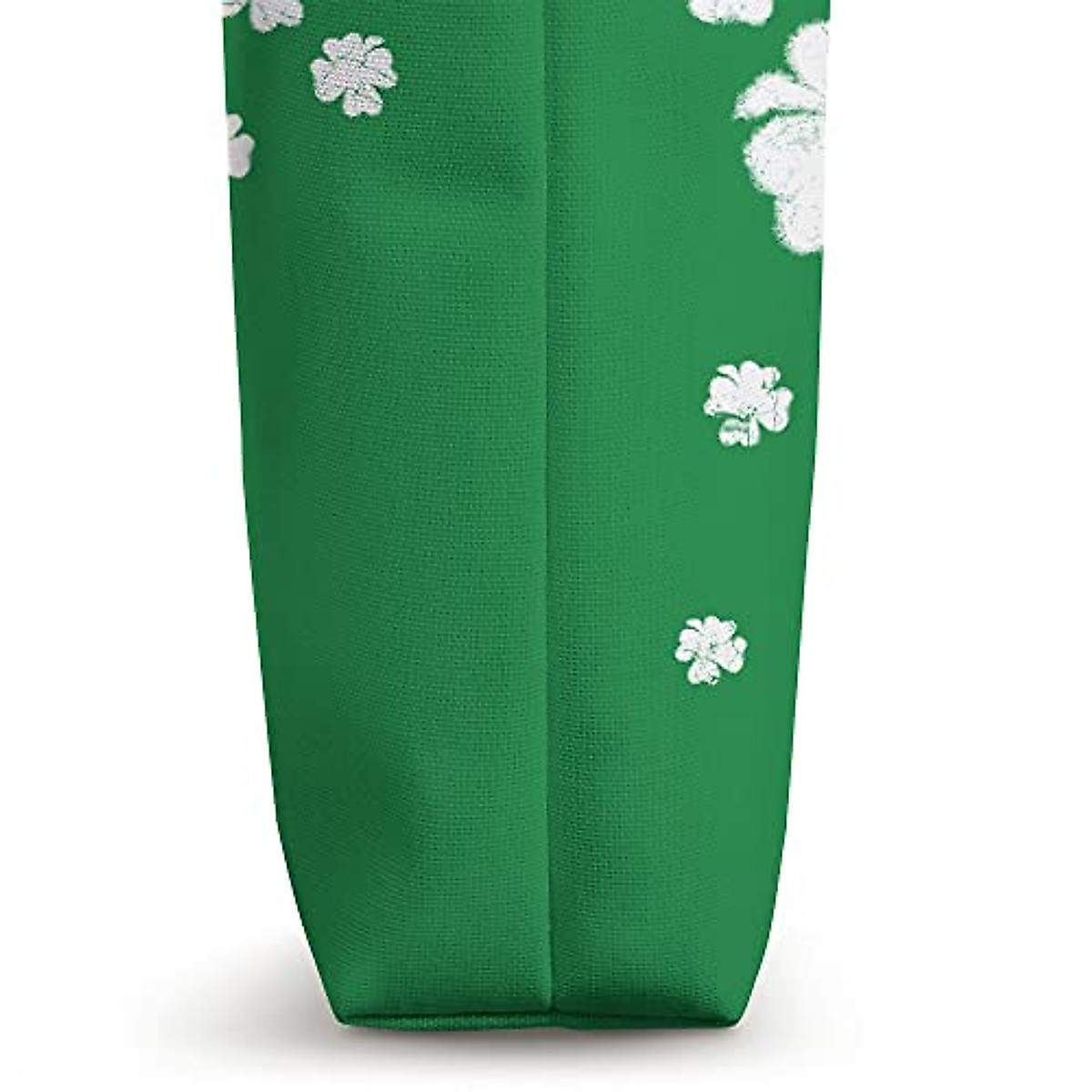 Quatrefoil Clovers Cute Vintage Shamrock Saint Patricks Day Tote Bag