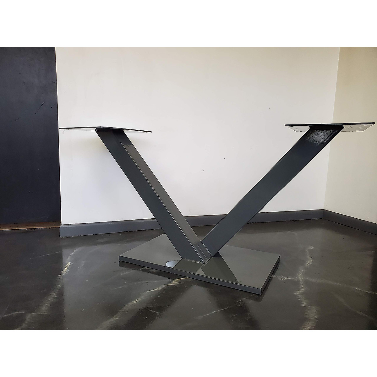 Converge Style Metal Table Base - Any Size and Color