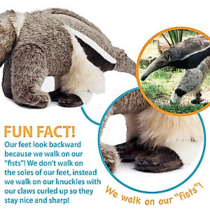 TigerHart Arsenio The Anteater - 18 Inch Stuffed Animal Plush (Classic)