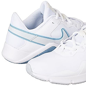 Nike Womens Legend Essential 2 Running Trainers CQ9545 Sneakers Shoes (UK 4.5 US 7 EU 38, White Worn Blue Aura Phantom 101)