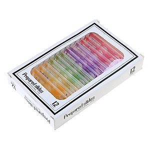 MEELYHOME 12 Kinds Prepared Microscope Slides Of Animals Flowers Insects Sample Specimens Biological Microscope Please Allow 1-3mm Error Due To Manual Measurement. Pls Make Sure You Do Not Mind