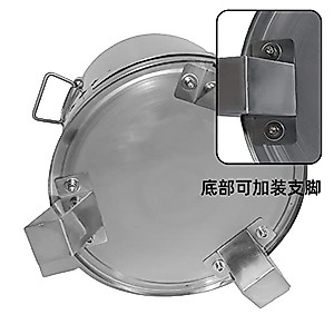 TWDYC Outdoor Large Firewood Stove Convenient Portable Courtyard Stove Party Stove Camping Charcoal Heating Stove