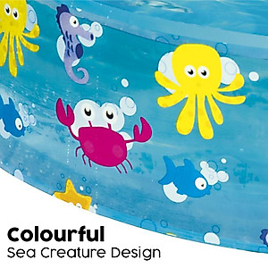 Bestway Fill-N-Fun Paddling Pool - 48 x 10 Inches, Blue, BW55028