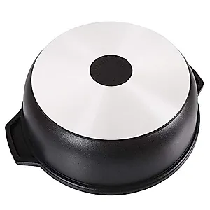 Cooking Pot Aluminum Dutch Oven Pot with Lid 101.44 oz (3 L) Cookware Kitchen Pot