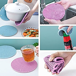 Jar Opener for Weak Hands, Jar Opener for Seniors with Arthritis Multi-Function, Non Slip Rubber Jar Opener Gripper Pad Lid Twist Gripper, Jar Bottle Lid Can Opener Kit for Low Strength, Elderly