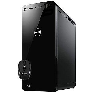 2020 Flagship Dell XPS 8930 Desktop Computer 9th Gen Intel Hexa-Core i5-9400 (Beats i7-7700HQ) 64GB RAM 1TB PCIe SSD 1TB HDD USB-C MaxxAudio WiFi HDMI Win 10 (Renewed)