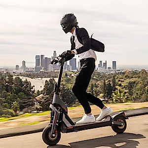 Segway SuperScooter GT1P, 3000W Power, 37.3MPH Max Speed, 43.5 Miles, 11 Inches Anti-Puncture Tubeless Tires, Folable, UL-2272 Certified