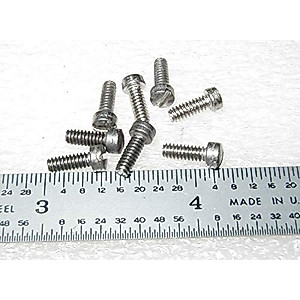 4-40 X 5/16" SCREW FILLISTER HEAD SLOT STAINLESS STEEL - 100 PCS Screws Kit Set