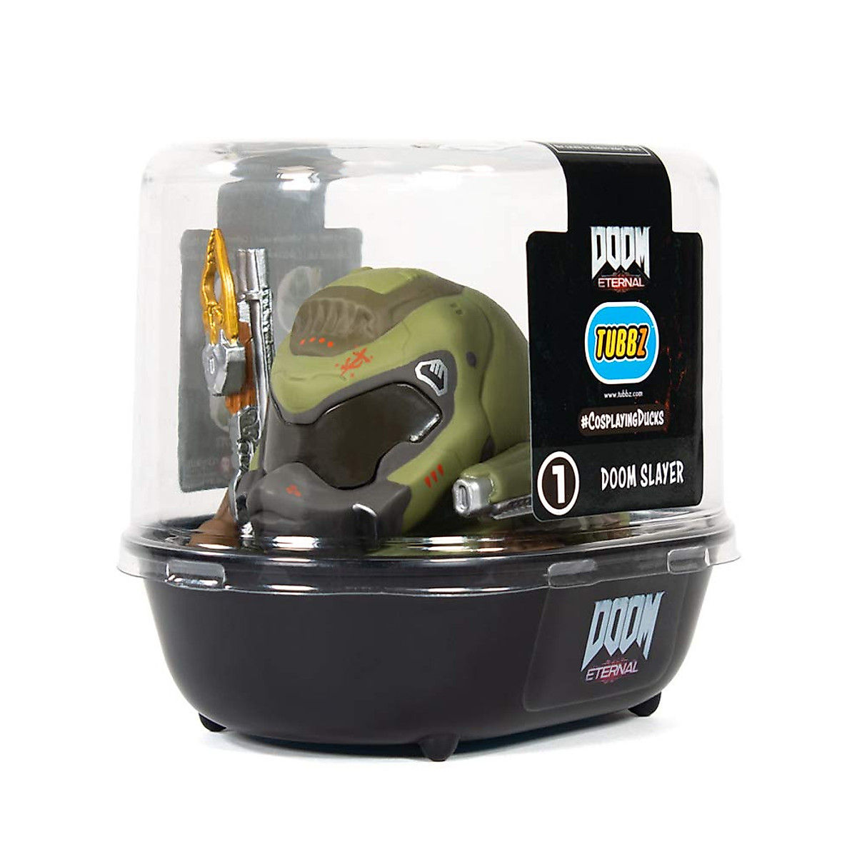 TUBBZ Doom Doom Slayer Collectible Duck Figurines – Official Doom Merchandise – Unique Limited Edition Collectors Vinyl Gift