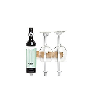 Umbra Showvino Wine Display, White/Natural