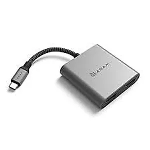 ADAM ELEMENTS USB Type-C 2-Port HDMI Converter Multi Display Adapter