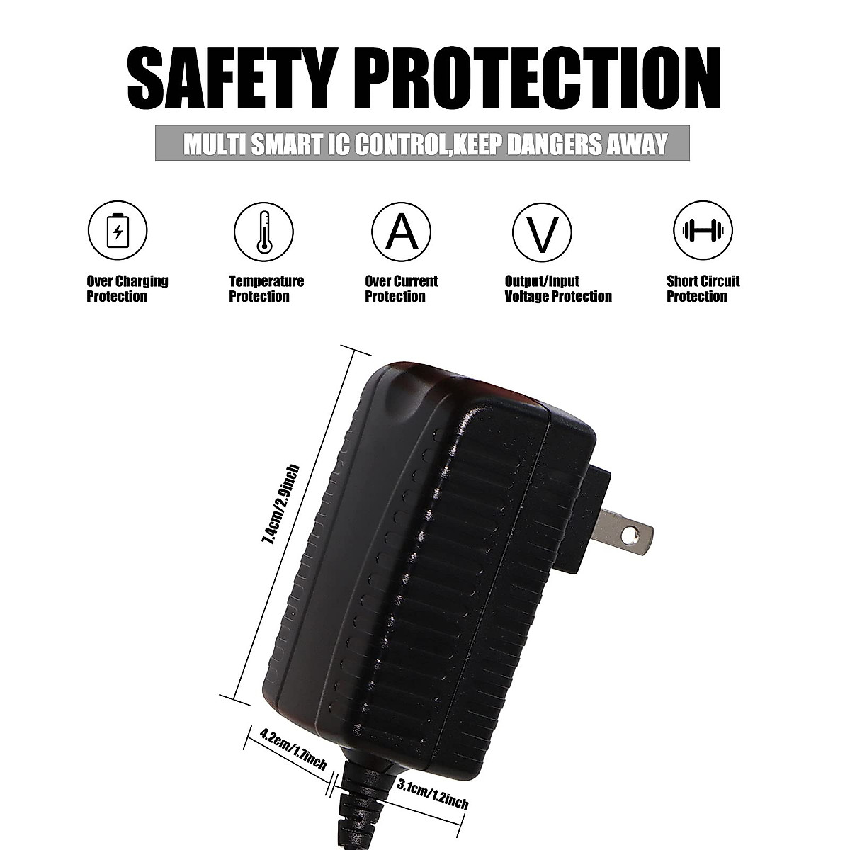 Power Charger for Dogtra Super-X 3502NCP ARC 1902S 1900S Edge 2300NCP 2500T&B 3500NCP Trainer Collar,10V Cord