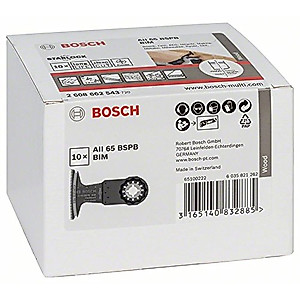 Bosch 2608662543 Bim-Immersion Saw Blade Hw Aii 65 BSP 10 Pcs