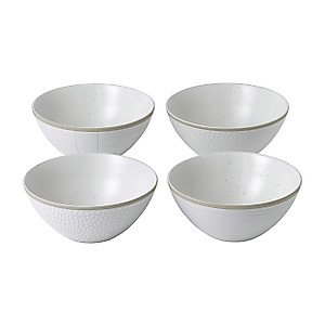 Royal Doulton Exclusively for Gordon Ramsay Maze Grill White Bowls, 6", White, Set of 4