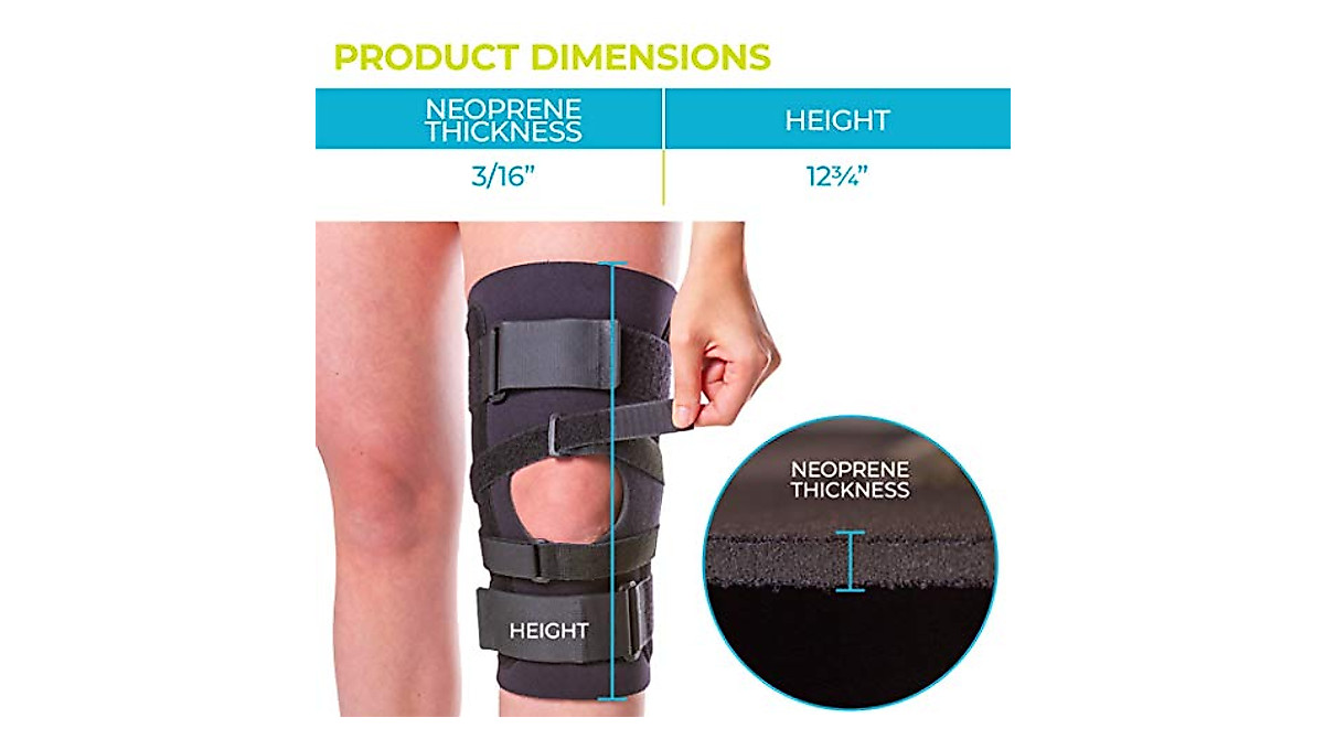 BraceAbility J Patella Knee Brace - Support & Pain Relief for Kneecap