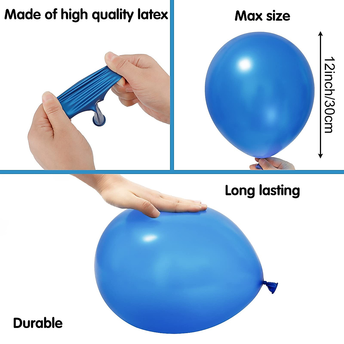 Holicolor 100pcs Paw Patrol Balloons Colorful Latex 12inches with Dog Paw Print Balloons for Birthday Paw Patrol Theme Decorations