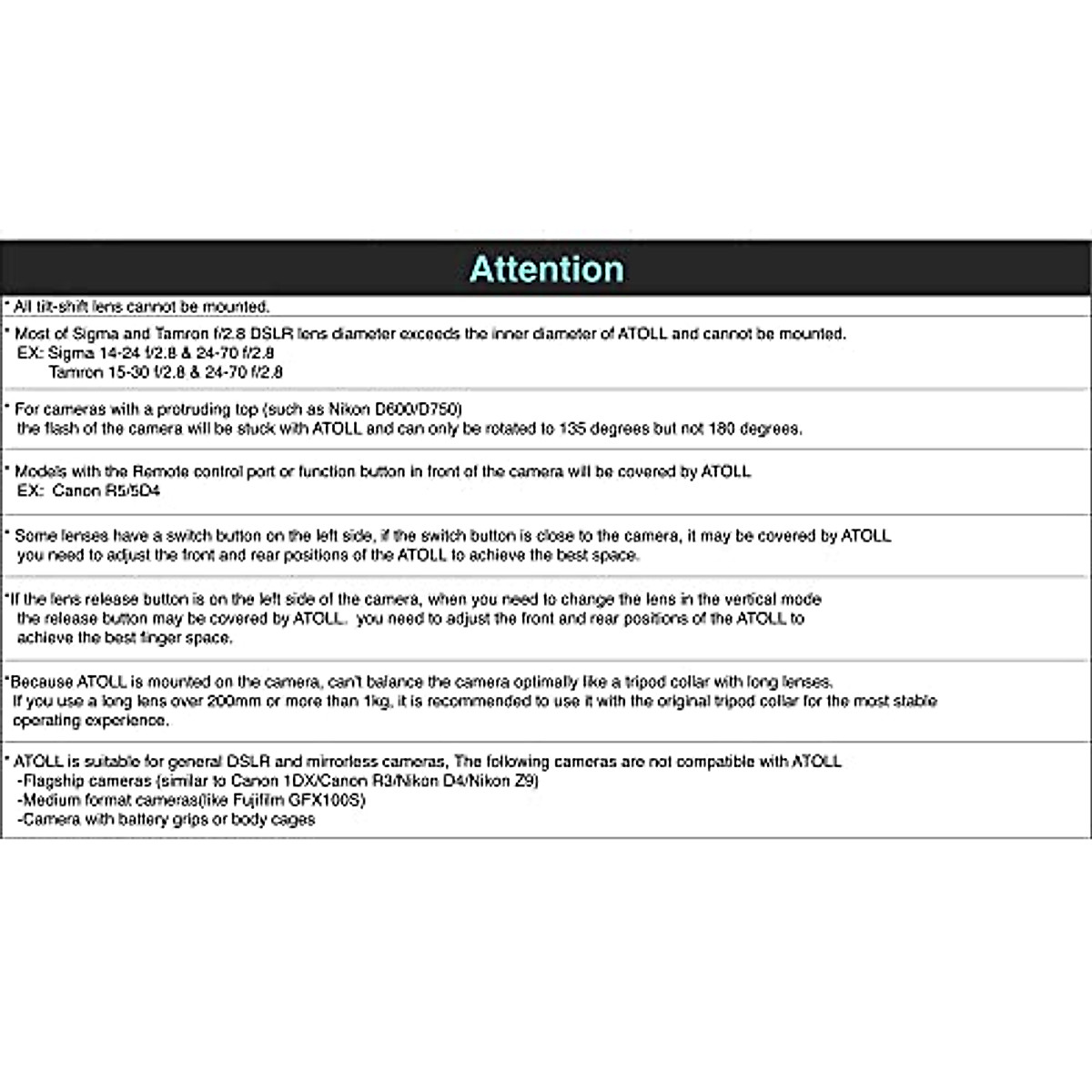 Silence Corner Atoll S Rotating Collar for Sony Mirrorless Cameras