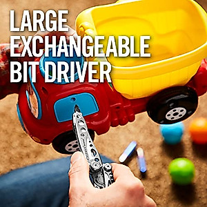 LEATHERMAN, Skeletool Lightweight Multitool with Combo Knife and Bottle Opener, Coyote Tan