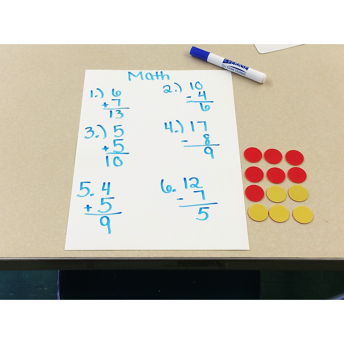 Everase Re-Stic Dry Erase Self-Adhesive Peel & Stick Surface, (12 x 18 in.) FREE Marker & Cloth | Premium Quality Removable Whiteboard Surface | Walls, Doors, Desks, Refrigerators