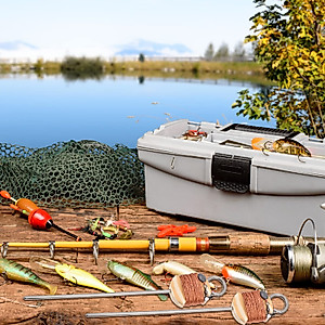 GAFOKI Outdoor Bait Freshwater Soft-shelled Saltwater Hooks Tools Turtle Catfish Line Multipurpose Accessories Catching Hook Wire Inserted with for Professional Baits Angling Octopus