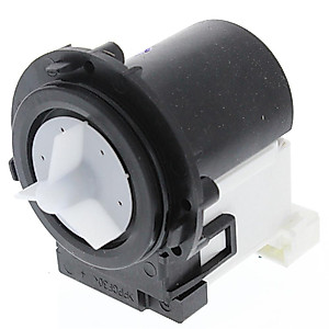 LG 4681EA2001T Genuine OEM Drain Pump Assembly for LG Washing Machines, Black