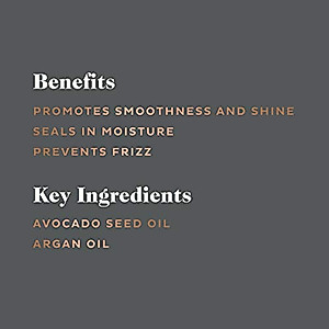Scotch Porter Smooth & Shine Hair Serum for Men | Seals in Moisture, Detangles & Prevents Frizz | Formulated with Non-Toxic Ingredients, Free of Parabens, Sulfates & Silicones | Vegan | 1.7oz Bottle