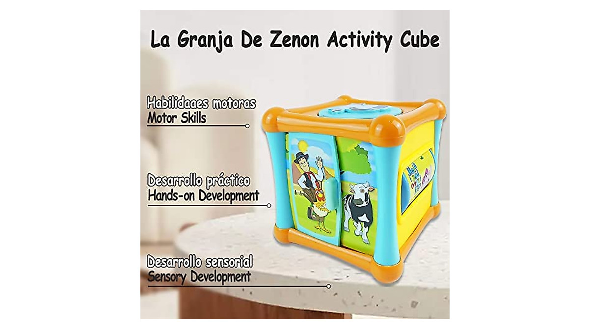 La Granja de Zenon Baby Activity Cube - Fun Learning