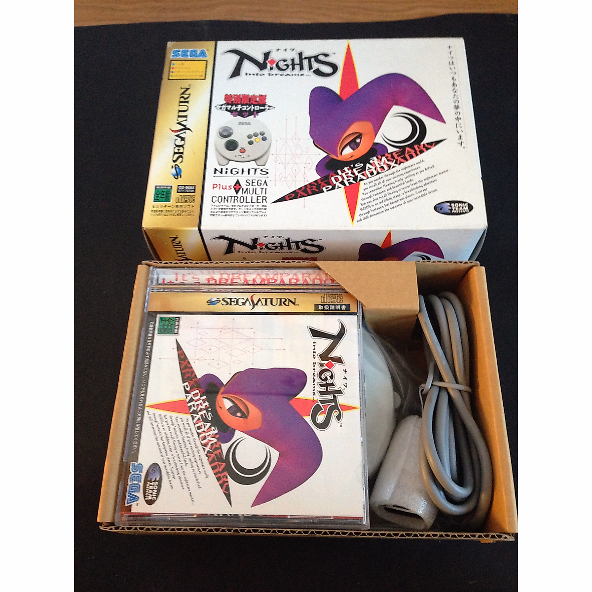 NiGHTS into Dreams... (w/Multi-Con)(Japan)