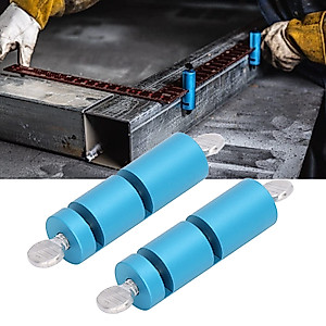 UPQRSG Tall Stair Gauges for Framing Square, 2PCS Aluminium Alloy Non-Slip Framing Square Stops, Metal Stair Stringer Layout Tool for Carpentry Squares Stair and Rafter Gauge Clamps