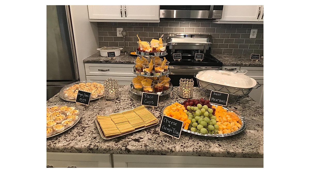 20 Mini Chalkboard Signs for Weddings & Buffets