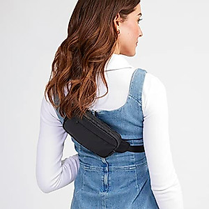 Vera Bradley Women's Ripstop Mini Belt Bag Sling Crossbody, Dreamer Paisley, One Size