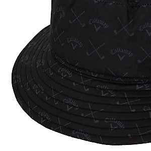 Callaway Golf Bucket Hat (L/XL, Black/Charcoal)