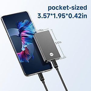 aigo External SSD 1TB Portable SSD Up to 2000 MB/s Read USB 3.2 Gen 2x2 USB-C USB-A External Solid State Drive Dust-Resistant Type-C Smartphone Windows PS5 Xbox PS4