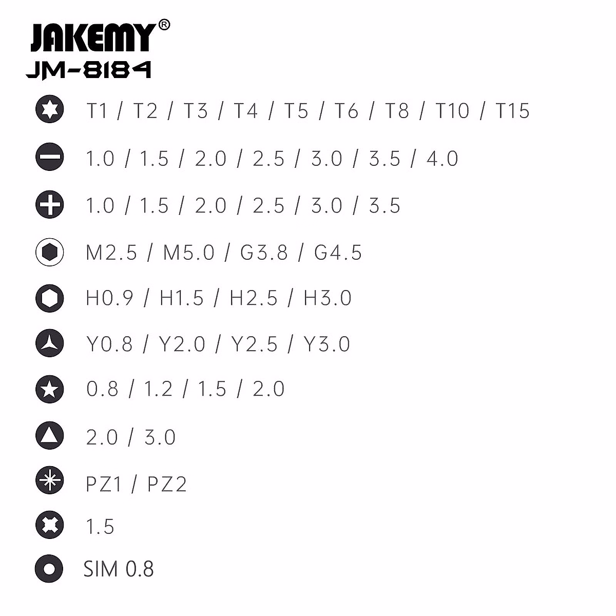 Precision Screwdriver Set 46 in 1 Electronic Repair Kit Small Magnetic Bits with Phillips Slotted Torx Hex Pentalobe for iPhone Tablet Laptop Game Console