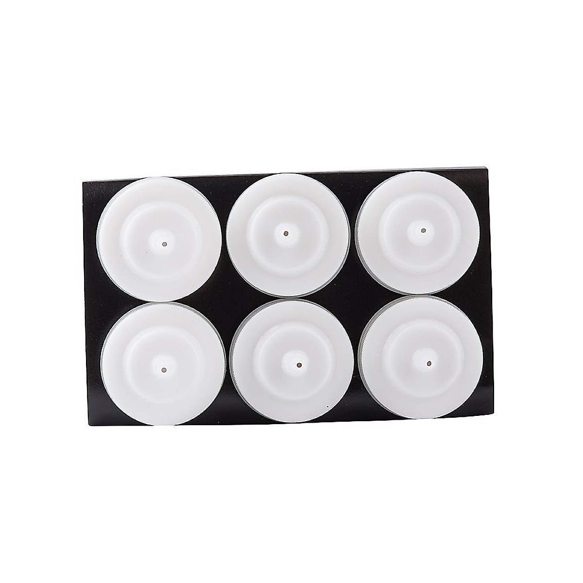 TableCraft C11663C White 16 Oz. Wide Squeeze Dispenser - 6 / PK