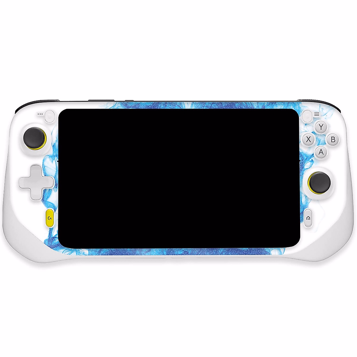 MightySkins Glossy Glitter Skin Compatible with Logitech G Cloud Gaming Handheld - Vibrant Smoke | Protective, Durable High-Gloss Glitter Finish | Easy to Apply | Made in The USA