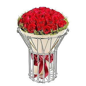 G&D GD Fruit Basket Stainless Steel Wire Fruit Bowl Vegetables Kitchen Utensil Holder Fruit Bowl Foldable Vegetable Tray Deformable Wire Fruit Basket and Serving Multipurpose for kitchen Living room