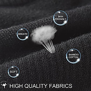 Cozi Foot 10 Pairs Women Ankle Socks Athletic Soft Low Cut Socks (Shoe Size: 5-8, C03-Black/White/Gray)