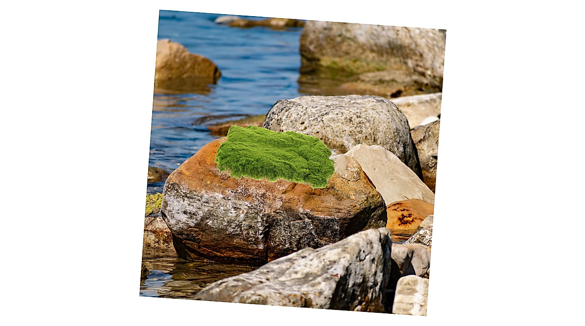 Toddmomy 3pcs Artificial Turf - Realistic Sand Table Decor