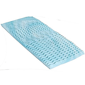 Memory Foam Mattress Topper Cot Size Fits Camp Cots Perfect for Kid’s sleepaway Camp and Also fits RV beds