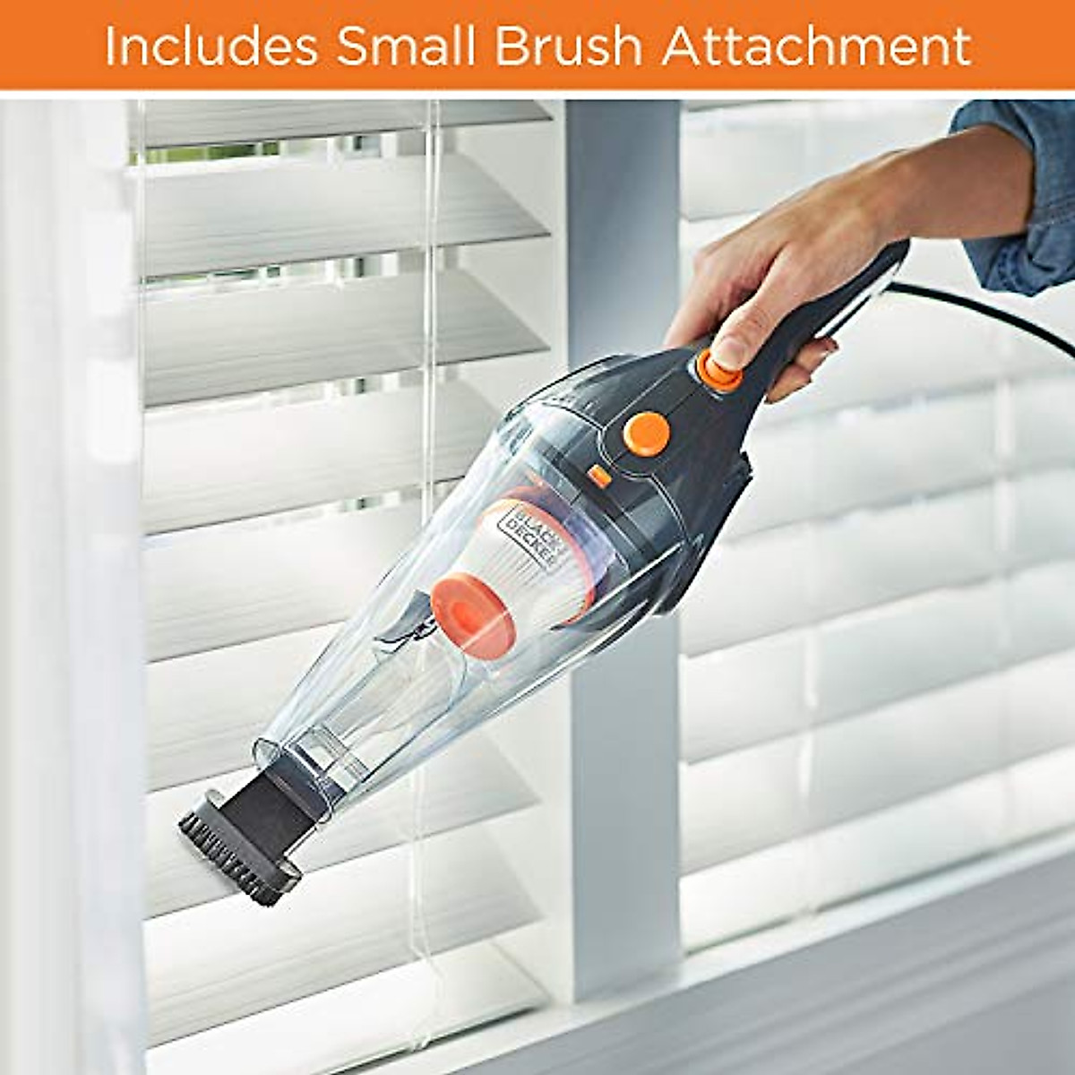 BLACK+DECKER BDXHHV005G 3-in-1 Vacuum, Gray
