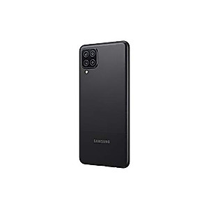 Samsung Galaxy A12 (SM-A125F/DS) Dual SIM,128 GB, Factory Unlocked GSM, International Version - No Warranty - Black