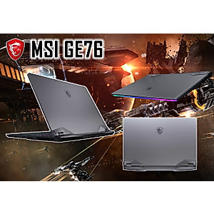 MSI GE76 Raider 2023 17.3" 144 Hz FHD Gaming Laptop Intel 14Cores i9-12900H 64GB DDR5 4TB NVMe SSD NVIDIA GeForce RTX3060 6GB HDMI RJ45 Thunberbolt4 Backlit DTS RGB Windows 11 w/HDMI