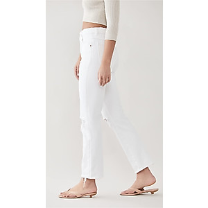 Rolla's Women's Original Straight Jeans, Layla White, 30