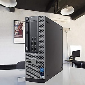 Dell Optiplex 7010 Desktop Computer- Intel Core i7 3.4GHz, 16GB DDR3, New 2TB HDD, Windows 10 Pro 64-Bit, WiFi, DVDRW + New Dell Full HD 22 inch LED Monitor (Renewed)